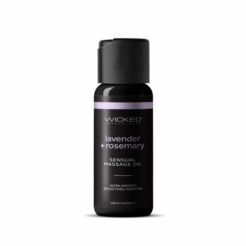 Lavender Rosemary Sensual Massage Oil Wicked Sensual Care 9343